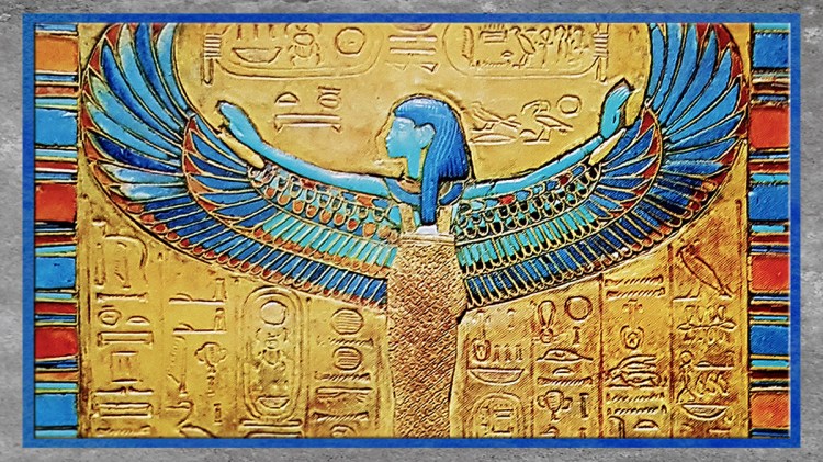 D’après Nout, déesse du Ciel, mythologie, Egypte ancienne. (Marsailly ...
