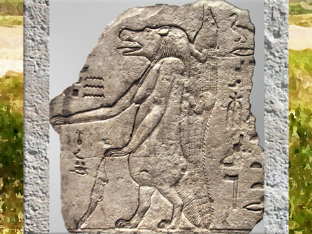 D’après la déesse Taouret-Thouéris et le dieu crocodile Sobek, Égypte ...