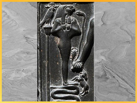 Le Sacré en Égypte ancienne. La déesse Isis, Horus Harpocrate et le ...